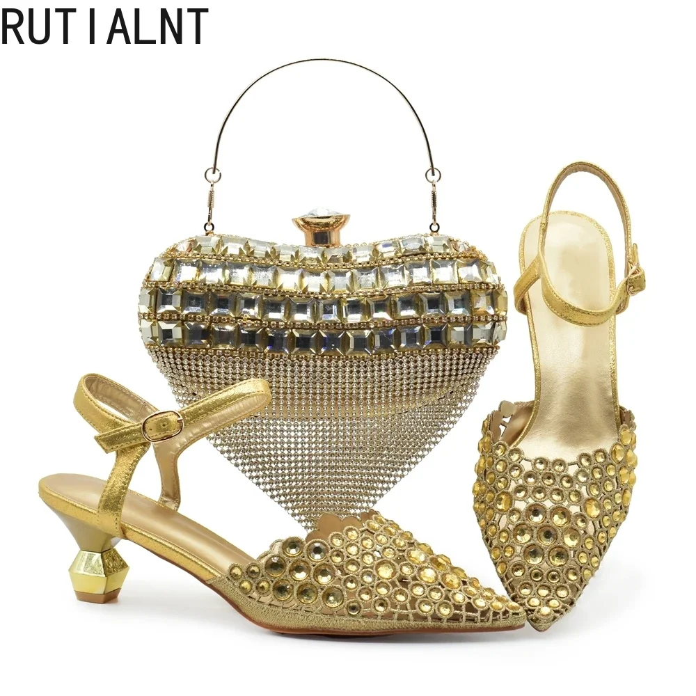 Ladies Shoe and Bag Set Latest Designers Luxury Italian Party Shoes and ...