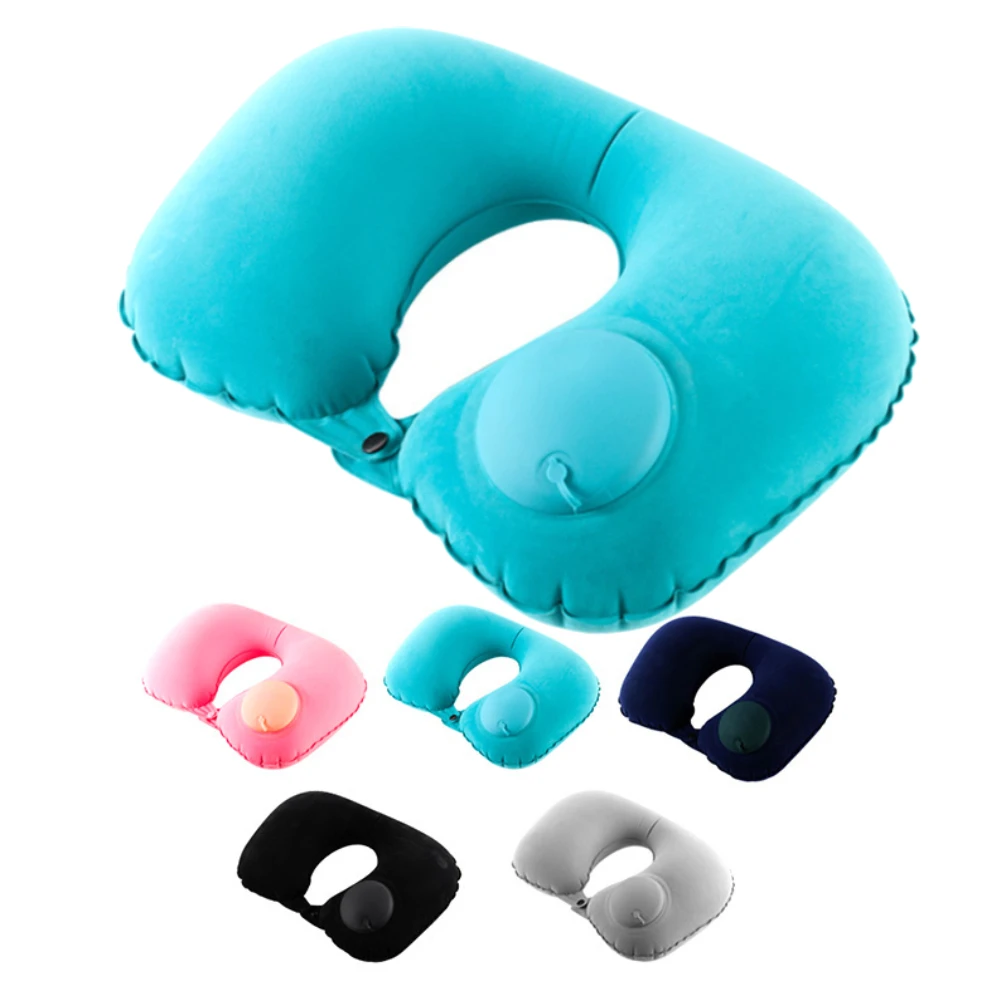 Inflatable-Travel-Neck-Pillow-U-Shape-Car-Head-Rest-Air-Pillow-Neck ...