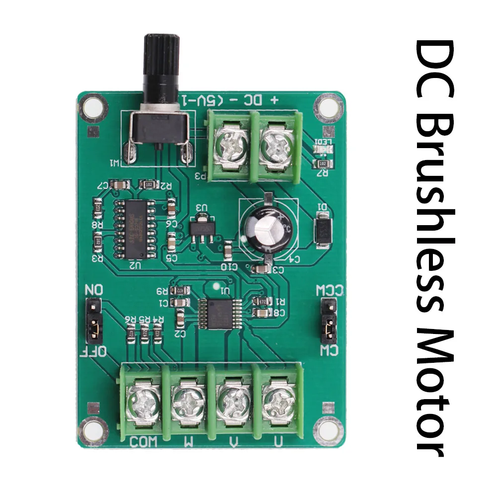 5V-12V-DC-Brushless-Motor-Driver-Board-Controller-for-Hard-drive-motor ...