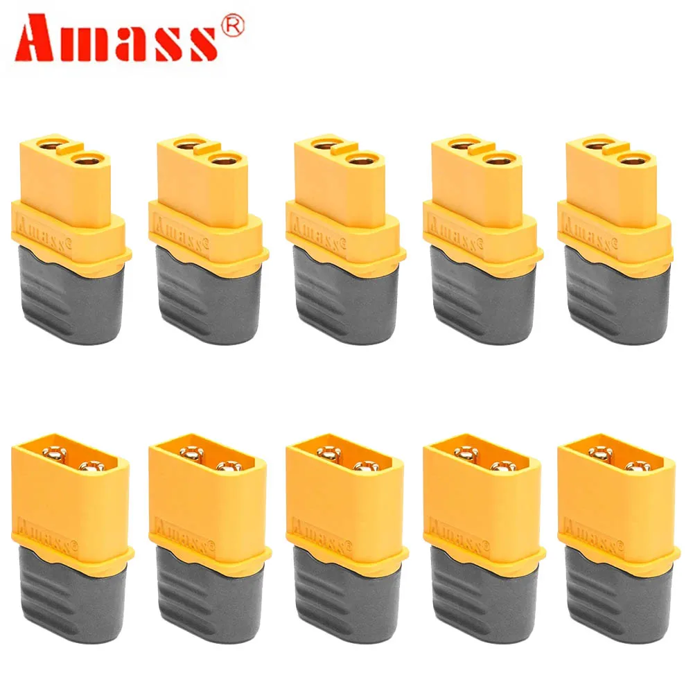 10-x-Amass-XT30-XT30U-XT60-XT60H-XT90-Bullet-Connectors-Plug-For-RC ...