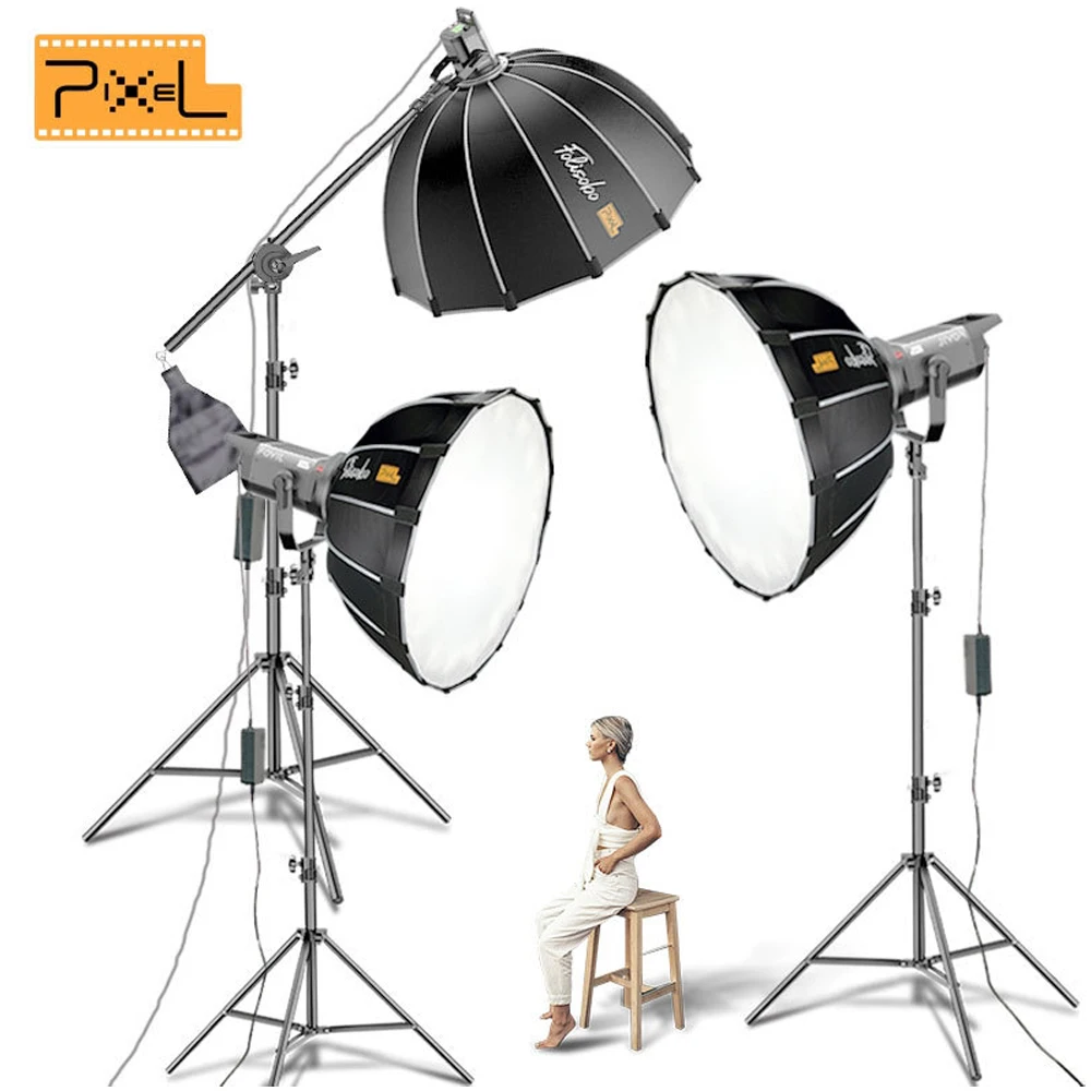 Pixel Photography Softbox 60cm/90cm/120cm Professional Continuous Light ...