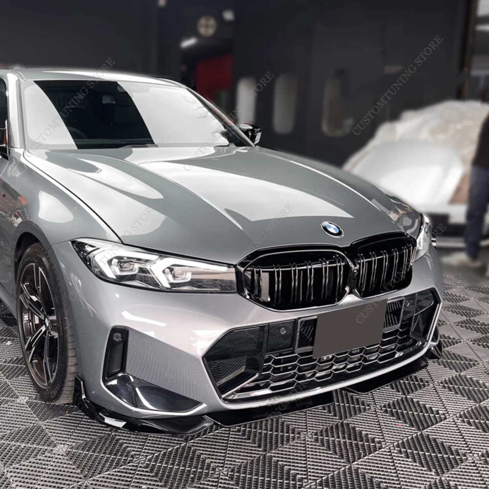 For Bmw G20 G21 Lci PSM Style Front Bumper Splitter Lip Spoiler ...