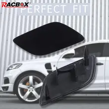 Car L+R Front Bumper Headlight Washer Cover Nozzle Cap For Audi Q7 2006 ...