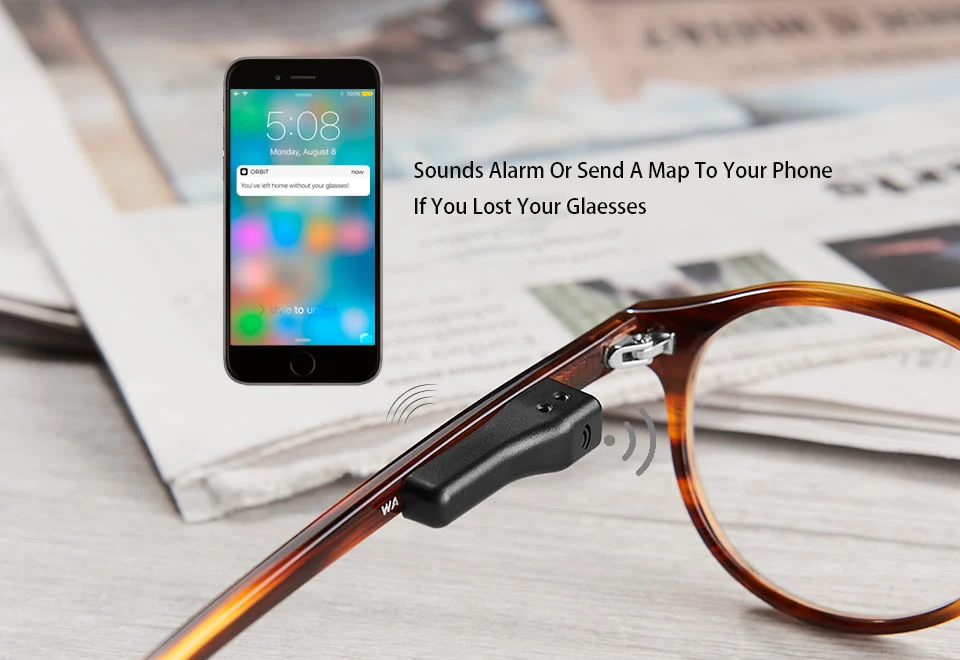 New Glasses Locator Bluetooth Gps Tracker Find My Glasses, 04/24/2024