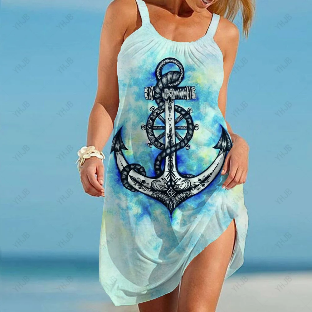 Vestido-informal-elegante-y-sexy-para-verano-ropa-de-playa-con ...