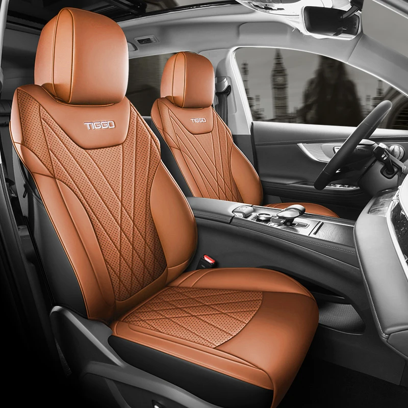 Custom-Fit-Car-Accessories-Seat-Covers-Leather-Specific-for-Chery-Tiggo ...