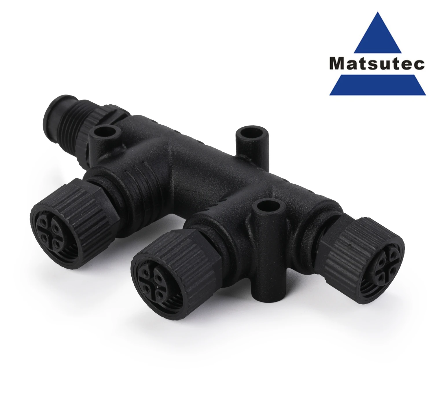 NMEA-2000-T-Connector-4-Port-5Pin-M12-Thread-IP67-Waterproof-NMEA-2000 ...