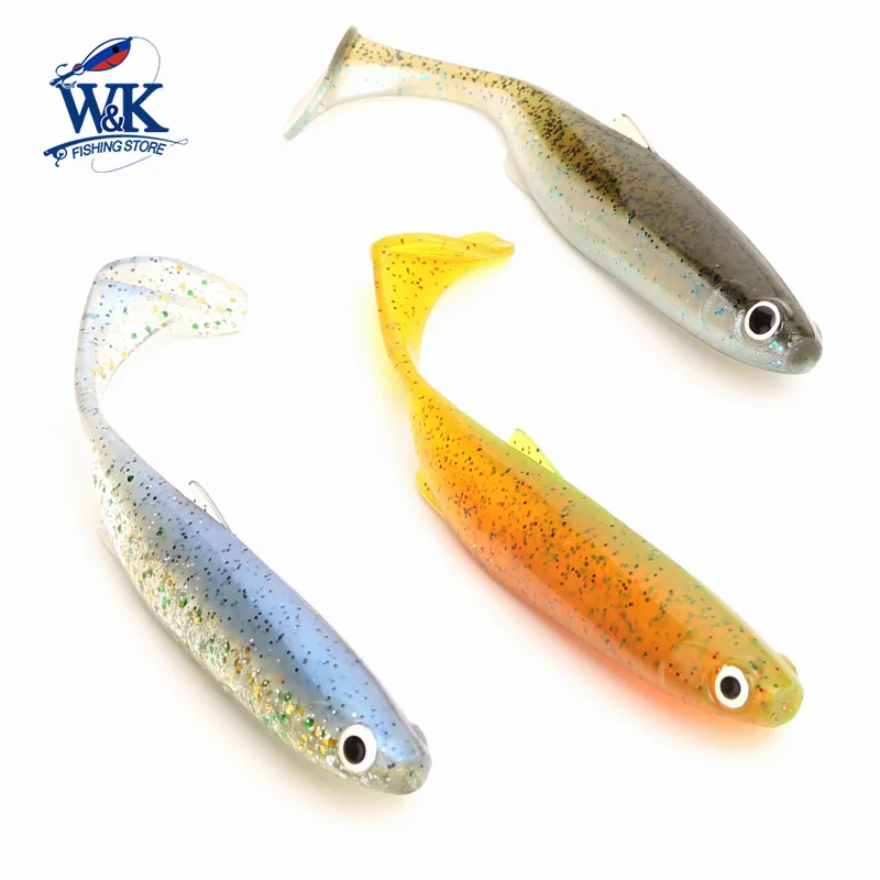 10cm 5pcs/PK Swimbait Hoduller Shad for Zander Pike Fishing Lure 3 ...