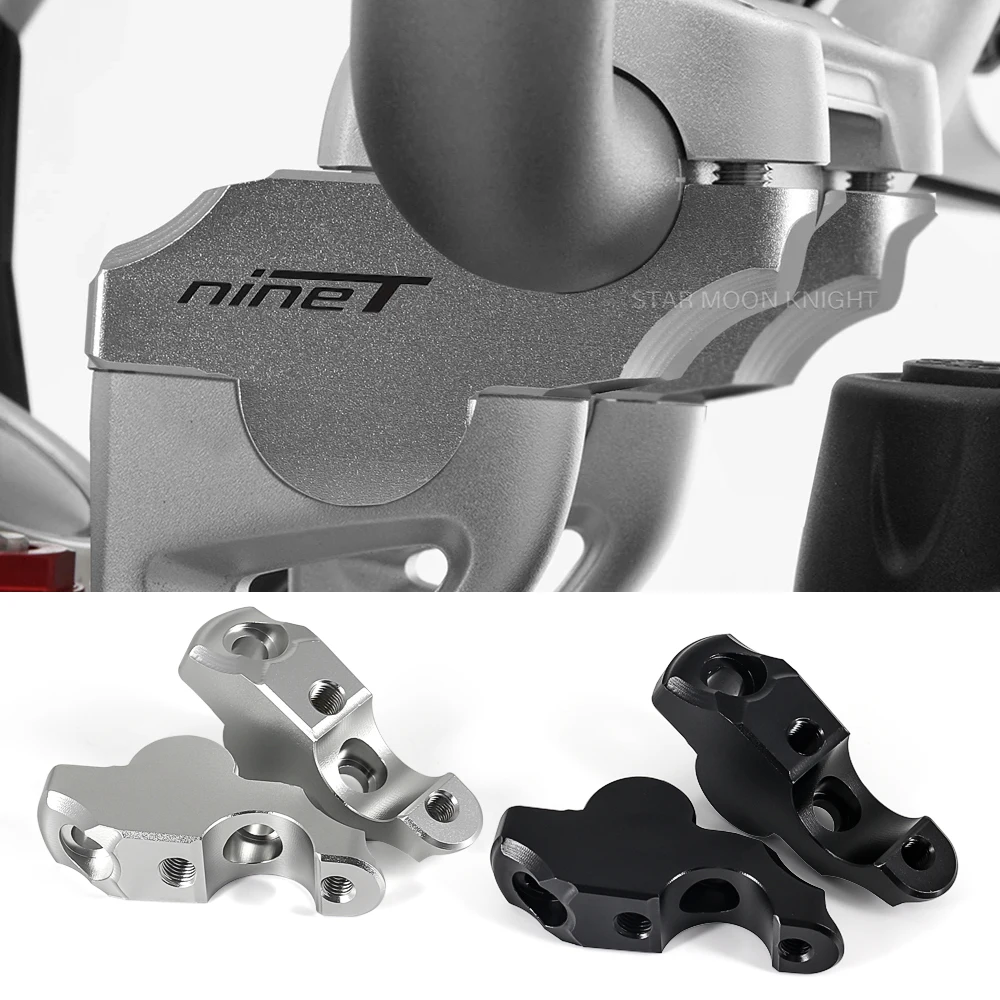 Motorcycle-Handle-Bar-Riser-Clamp-Extend-Handlebar-Adapter-Mount-For ...