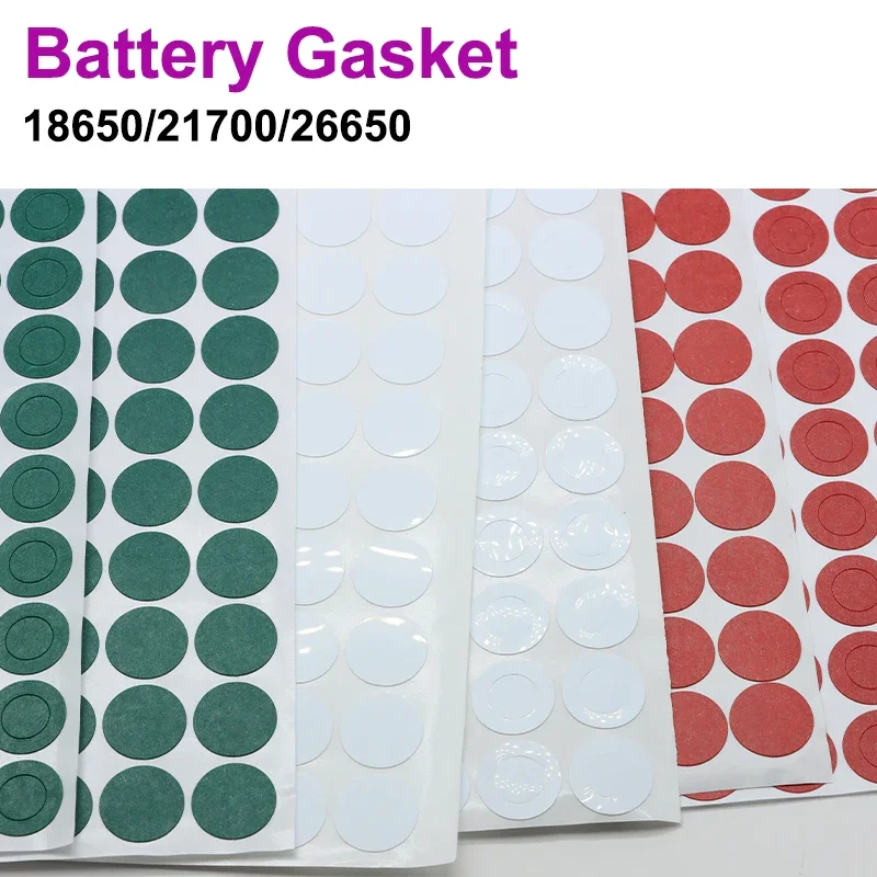 50-5000pcs-Insulation-Gasket-18650-21700-26650-Battery-Pack-Cell ...