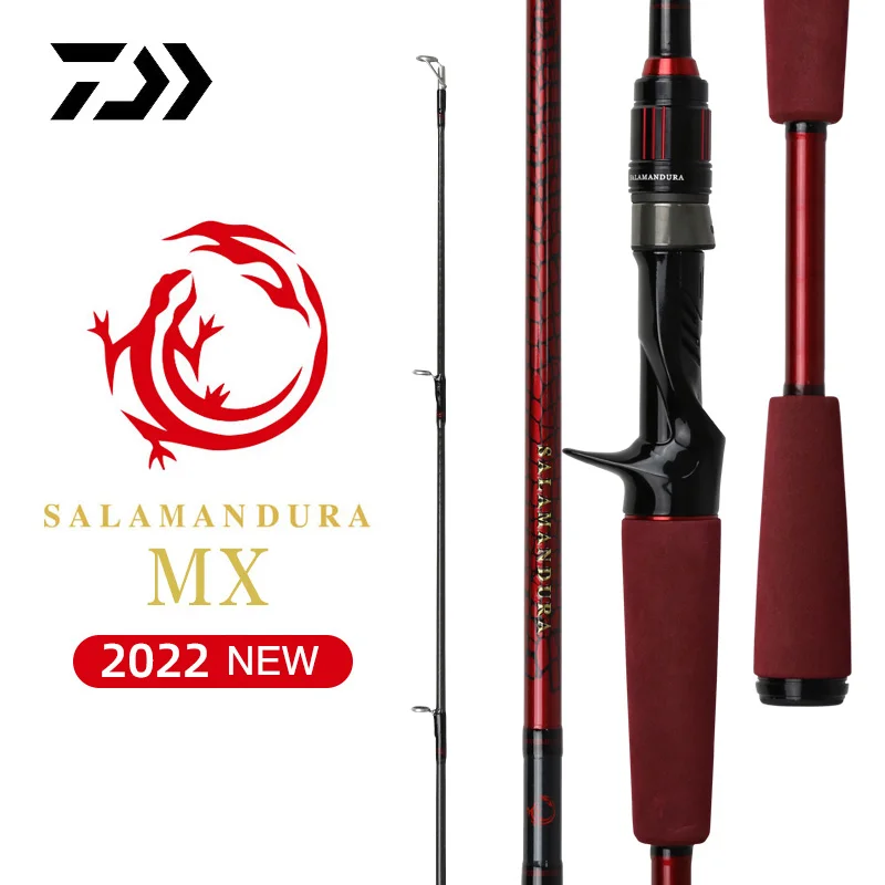 DAIWA-2022-SALAMANDURA-MX-2-Sections-Spinning-Casting-Fishing-Rods-Carbon-Fiber-Supercast-Carp ...