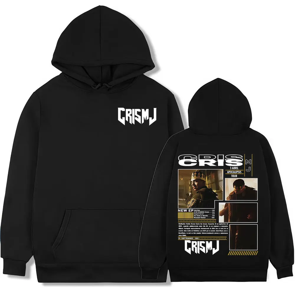 Rapero Cris Mj Paocaijsis Tour 2025 álbum sudadera gráfica ropa de ...