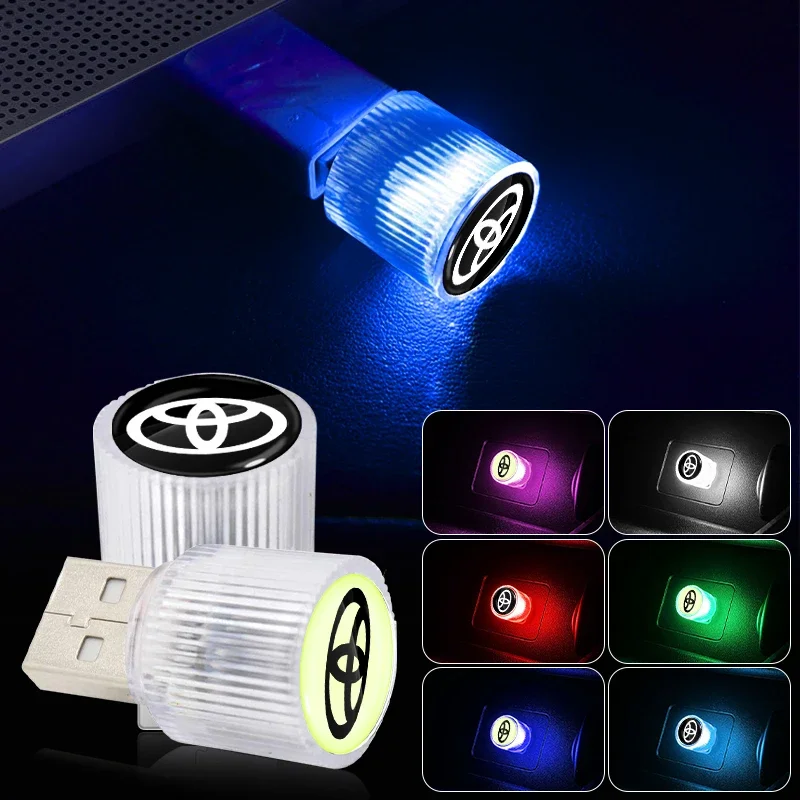 USB-LED-Car-Light-Auto-Interior-Atmosphere-Light-For-Toyota-Corolla ...