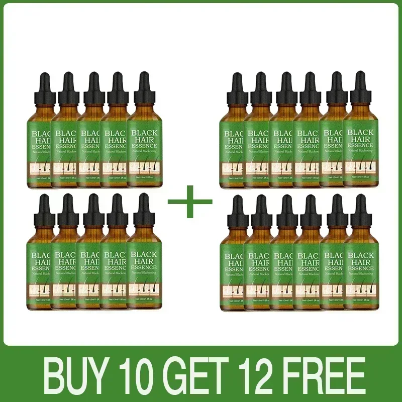 Eliminador de pelo blanco, elimina el pelo gris y Restaura el color natural del cabello en 7 ...