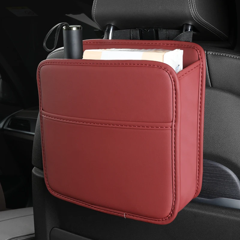 Foldable-Car-Seat-Back-Storage-Bag-Organizer-Pocket-For-BMW-Tesla-Audi ...