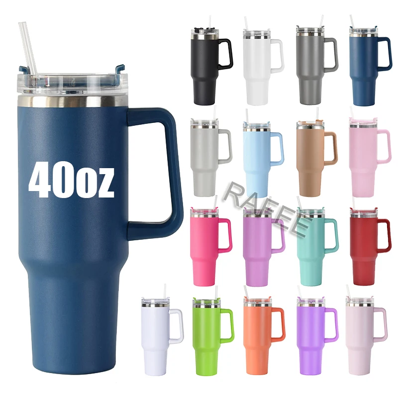 40oz Mug Adventure Quencher 40 Oz Travel Tumbler With Handle And Straw ...