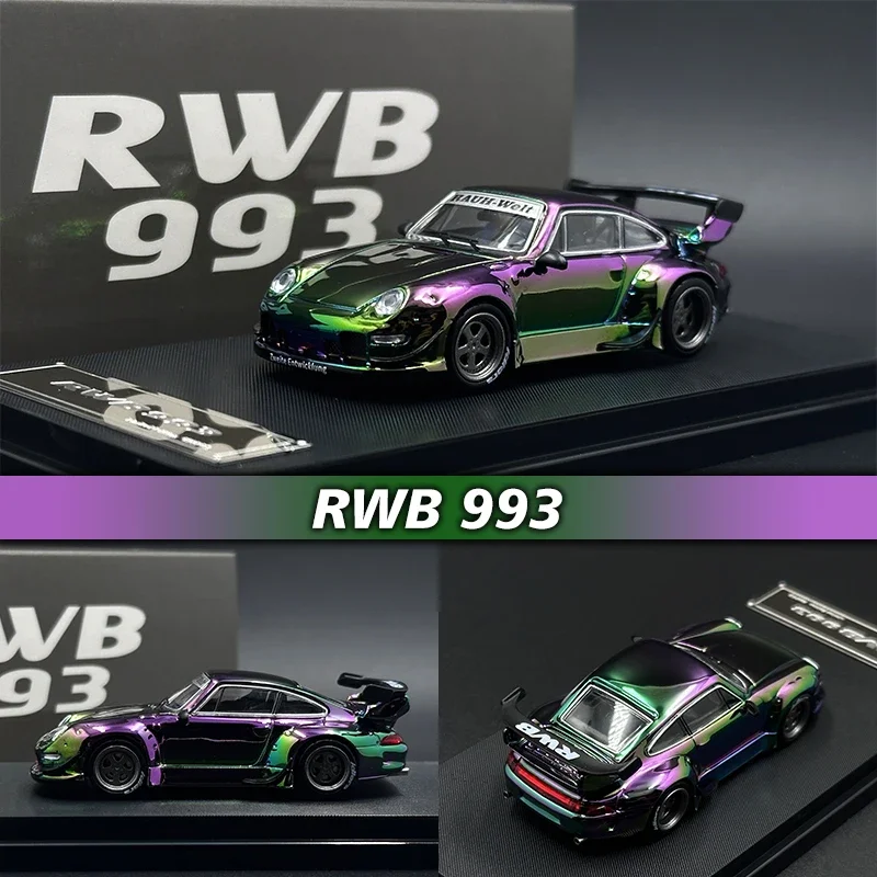 STAR-1-64-RWB-993-chapado-gradiente-GT-Tail-Diorama-Diecast-Car-Model ...