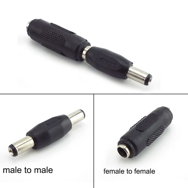 5-5X2-1mm-12V-DC-Power-Conversion-Double-Head-male-to-male-Female-to ...