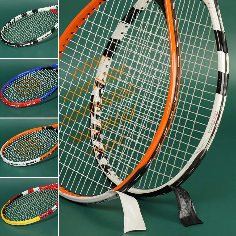 Multicolor-Tennis-Racket-Head-Sticker-PU-Reduce-Impact-and-Friction ...