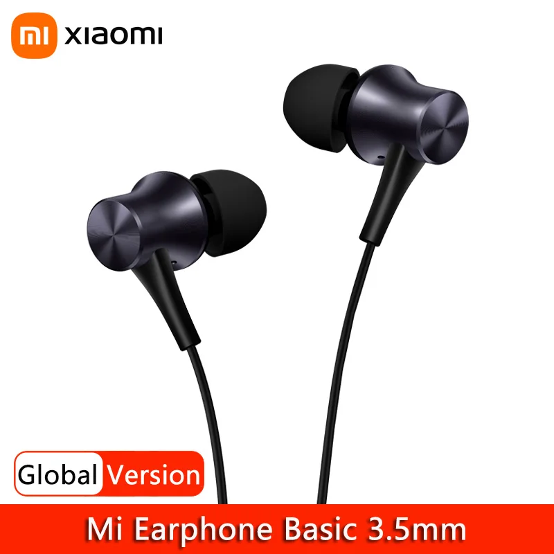 Xiaomi Mi Piston In Ear หูฟัง Basic หูฟังแบบมีสาย3.5มม.พร้อมไมโครโฟน3D ...