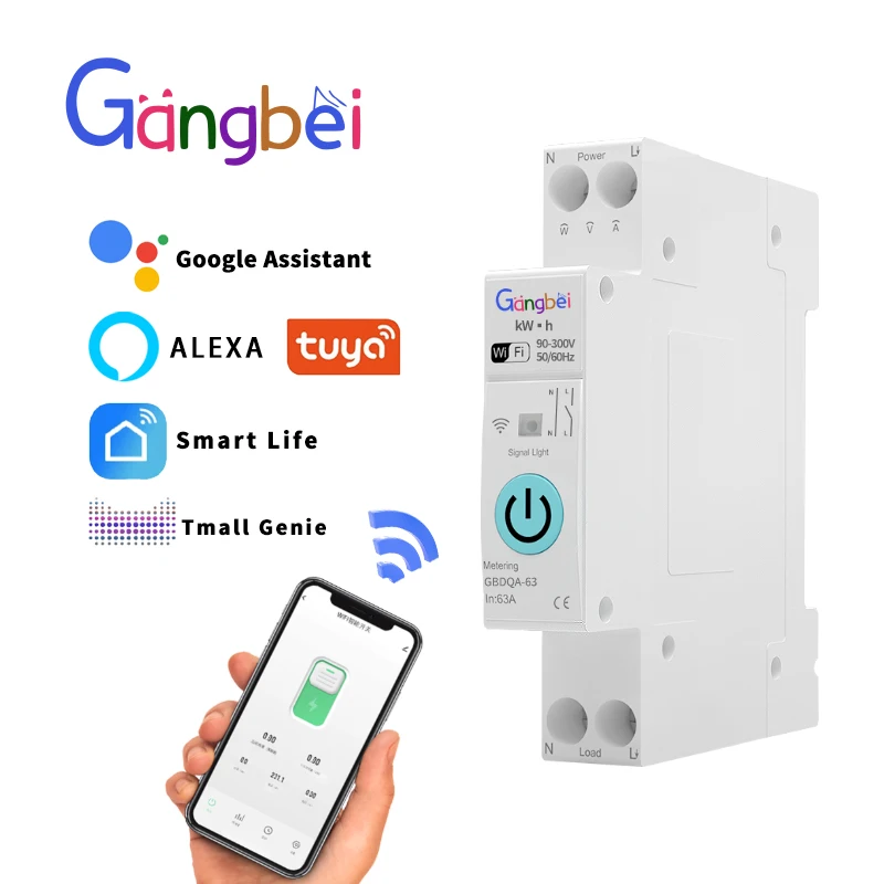 Tuya-WiFi-Smart-Circuit-Breaker-1P-63A-DIN-Rail-for-Smart-Home-Wireless ...