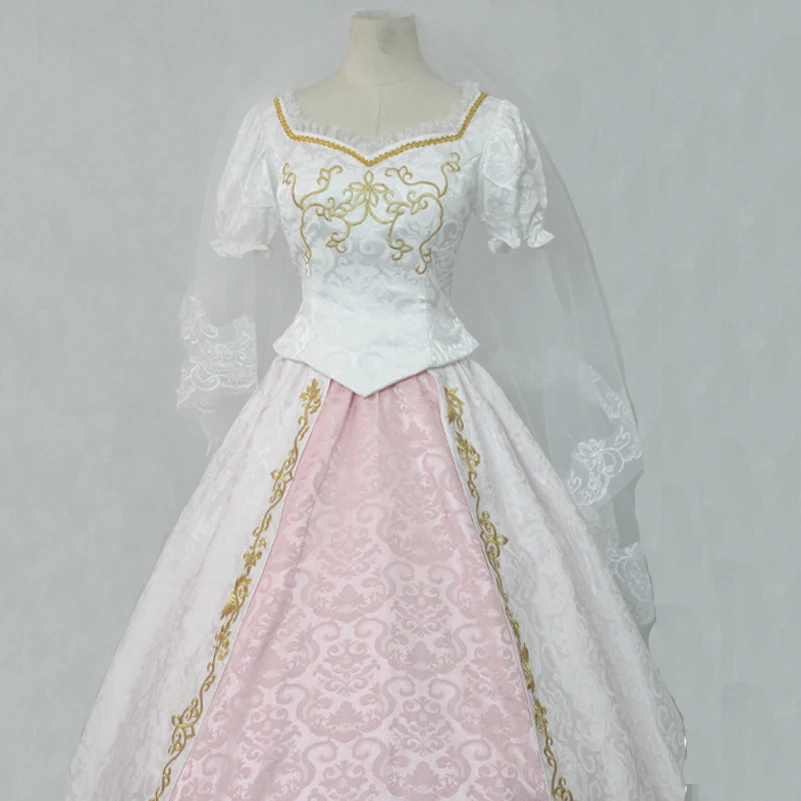 Rapunzel Wedding Dress Cosplay