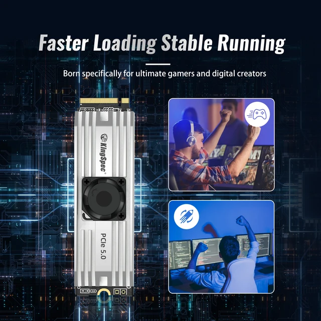 NVMe M.2 SSD PCIE 5 1000GB 2000GB - GamingStation