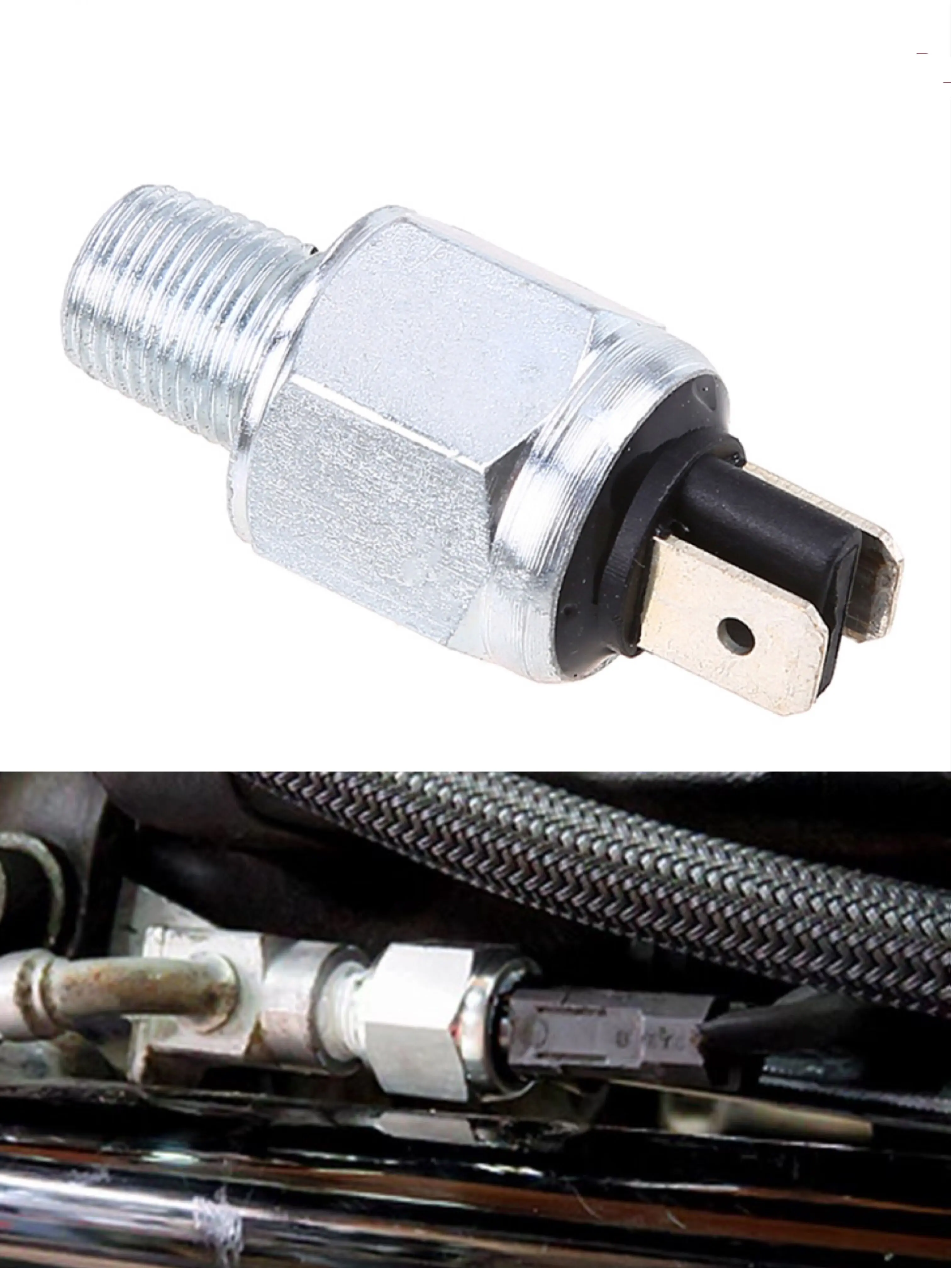 Motorcycle-Rear-Brake-Switches-Hydraulic-10mm-Bolt-For-Harley-Touring-V ...