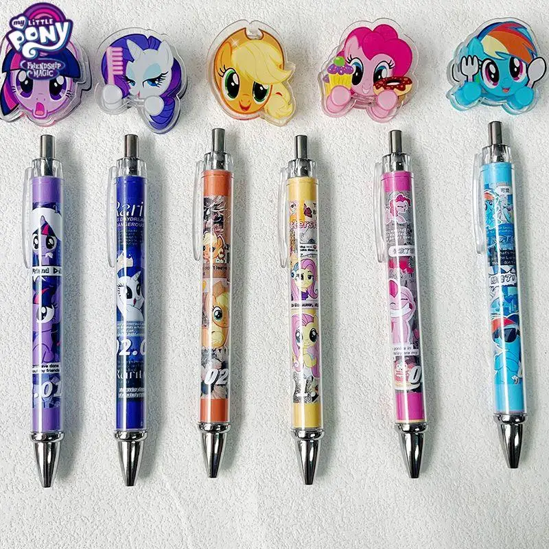 0-5-My-Little-Pony-Black-Pen-Kawaii-Pattern-Student-Write-Sign-Cartoon ...