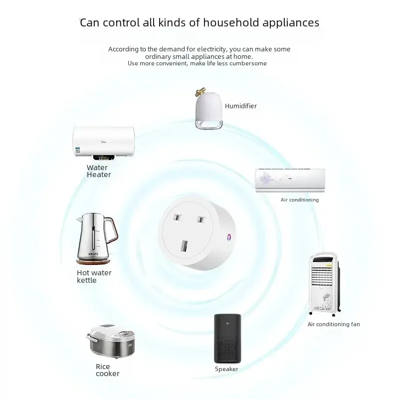16A-Smart-Plug-WiFi-Mobile-Remote-Timer-Home-Use-Plug-Intelligent ...