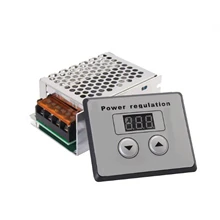 4000W 220V High Power Voltage Regulators SCR Speed Controller Electronic Voltage Regulator ...