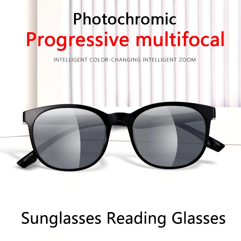 Photochromic-Progressive-Reading-Glasses-for-Women-Men-Multifocal ...