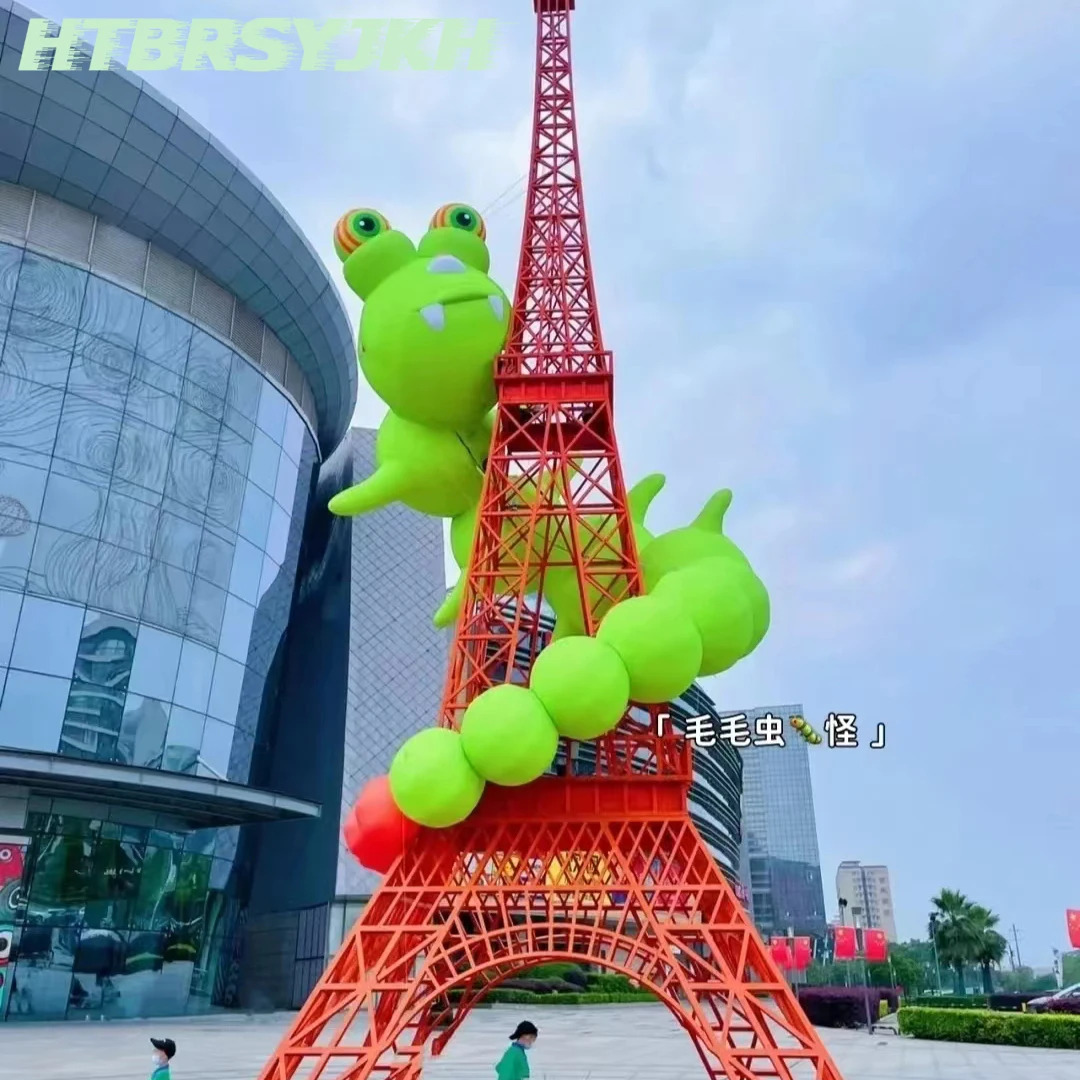 Giant-Inflatable-Cartoon-Caterpillar-Air-Blow-Forest-Worm-Balloon ...