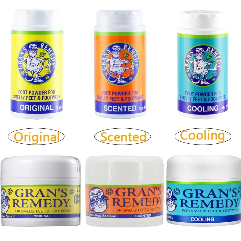 Original-Cooling-Scented-Grans-Remedy-Foot-Powder-for-Smelly-Feet-and ...