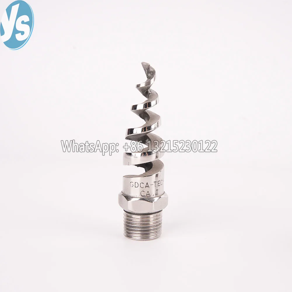 1/4" 3/8" 1/2" 3/4" 1" Male Spiral Cone Spray Nozzle Cooling Tower ...