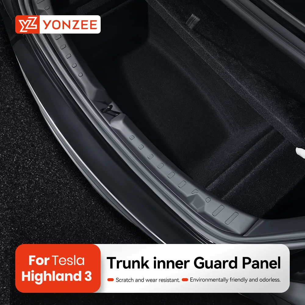 Trunk-Protector-Guard-For-Tesla-Model-3-Highland-2024-Anti-Scratch-TPE ...