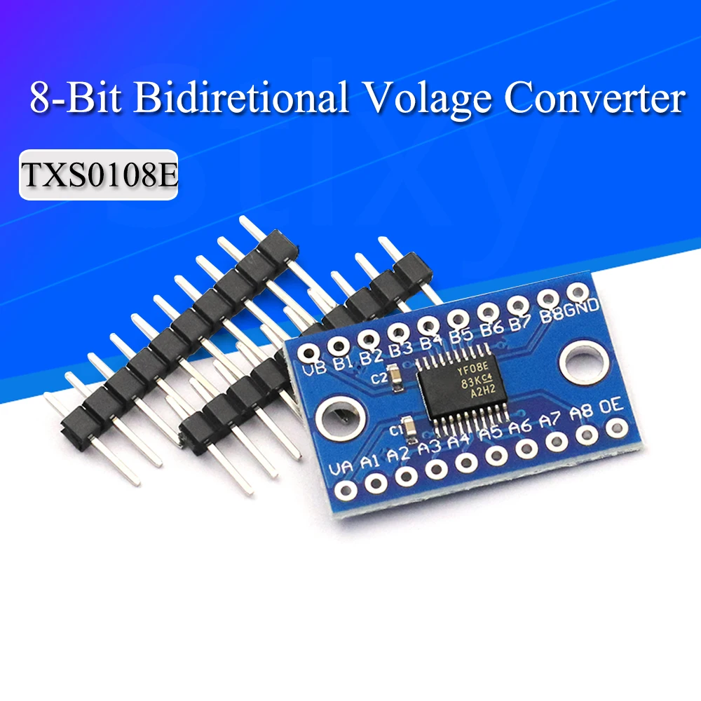 TXS0108E 3.3V-5V 8 Channel Logic Level Bi-directional Converter Module ...