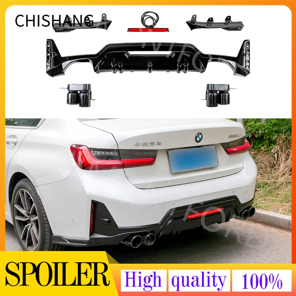 Rear-Diffuser-For-BMW-G20-LCI-M-Sport-320i-325i-2023-Sport-330i-M340i ...