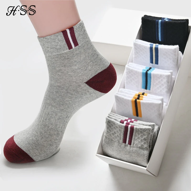 HSS-Brand-5Pairs-Newest-Basic-Cotton-Men-s-Socks-High-Quality-Hollow ...