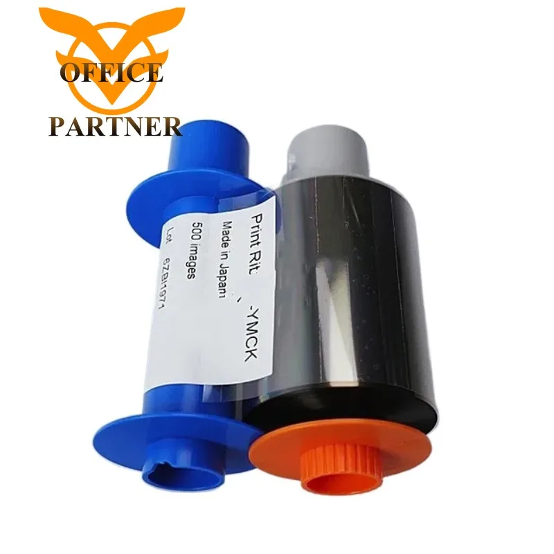 1Pcs Genuine new 45000 Color YMCKO Ribbon 084052 084051 YMCK Ribbons ...