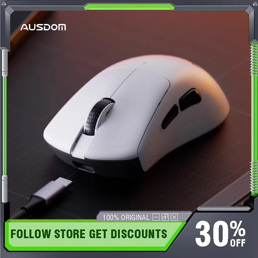 AUSDOM G01/G04L Three Mode Bluetooth Wireless Mouse Ergonomic ...
