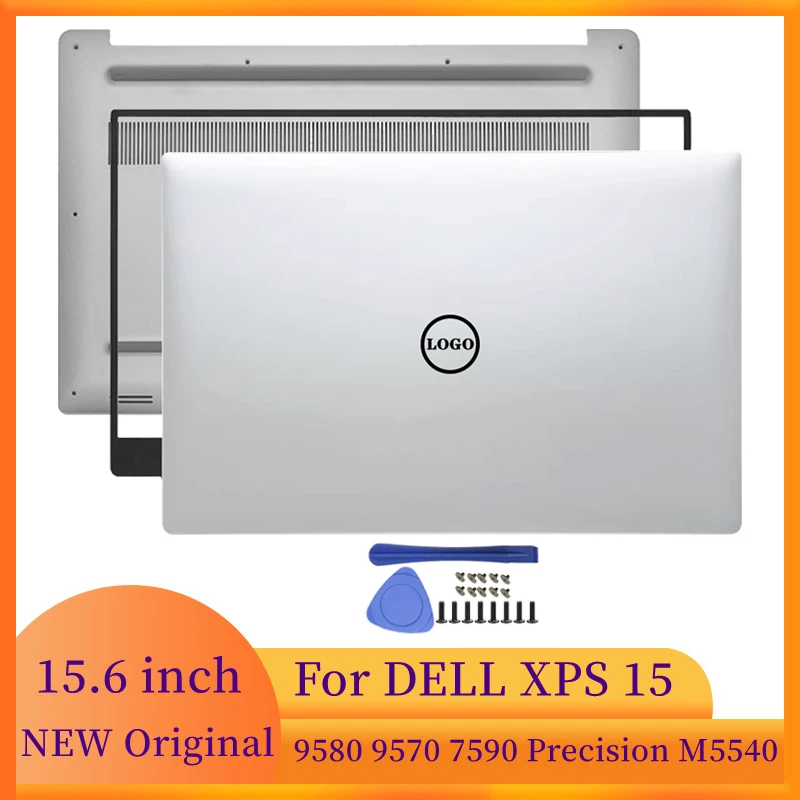 Laptop-Case-para-Notebook-Dell-tela-LCD-tampa-traseira-Frame-frontal ...