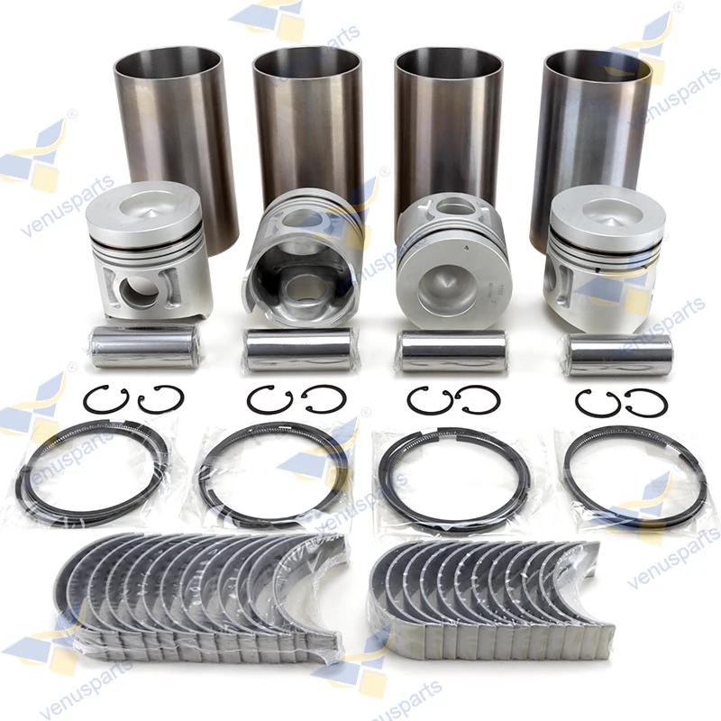 4D34-Overhaul-Rebuild-Kit-For-Mitsubishi-Piston-Rings-Cylinder-Liner ...