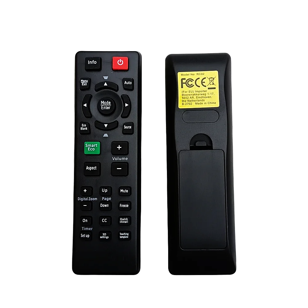 New Projector Remote Control for BenQ MP670, MS500, MS502, MW814ST ...