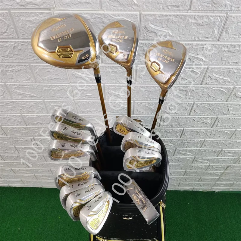 New Honma Golf Clubs Honma Beres S 06 Series 4-star Men's Set Of Clubs ...