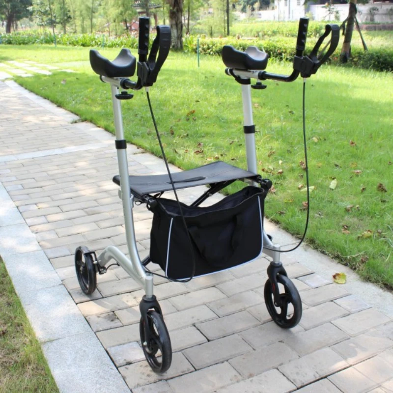 Moderate Price Professional Upright Walker Euro Style Forearm Rollator ...