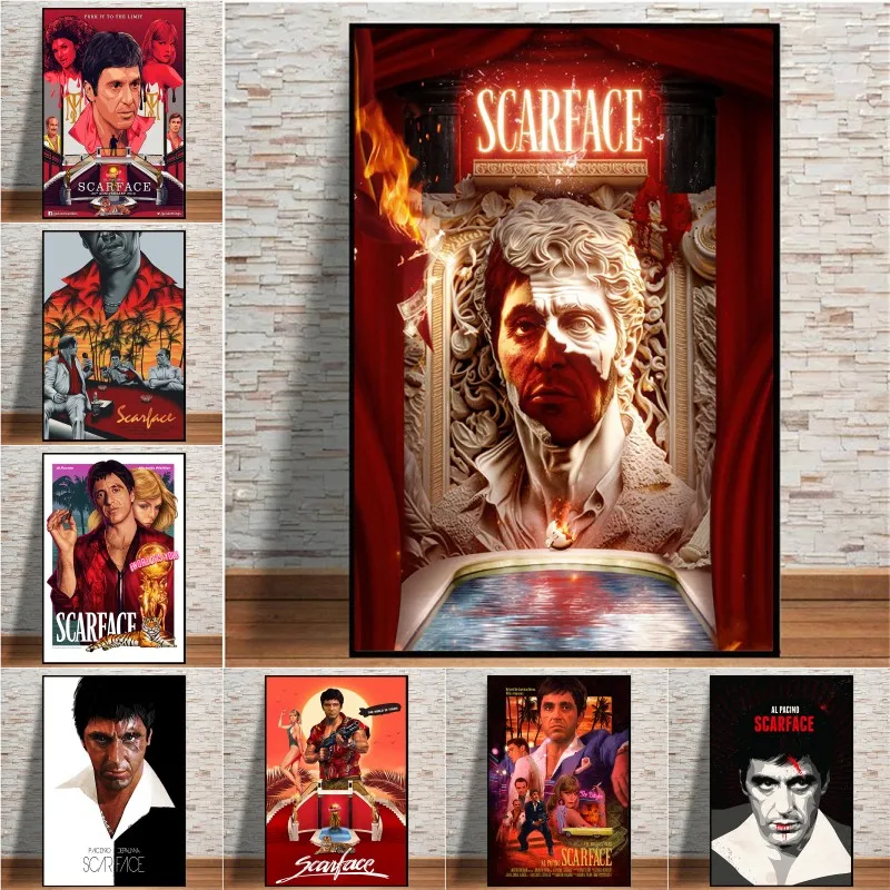 Scarface Poster Framed