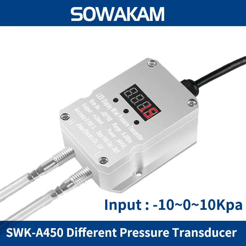 SWK-A450-Air-Different-Pressure-Transducer-4-20mA-Micro-Difference ...
