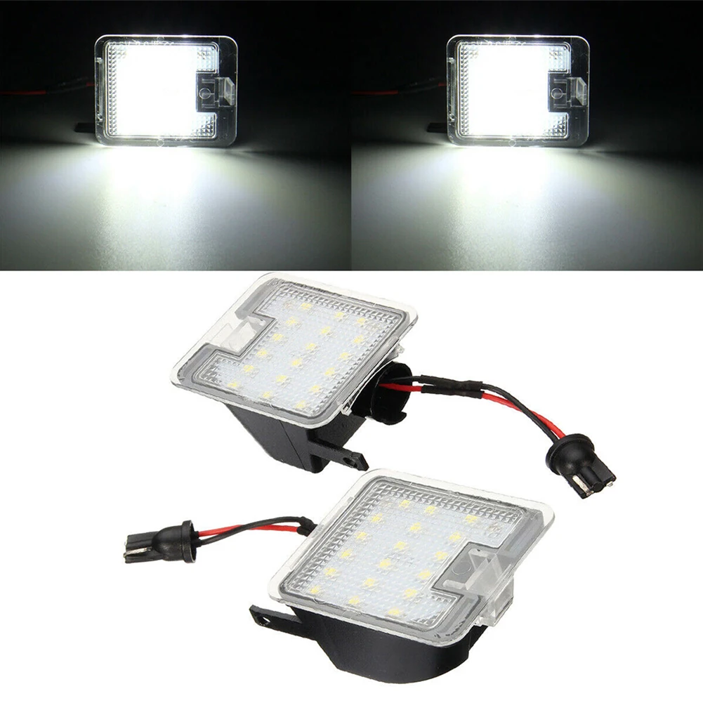 2Pcs LED Side Mirror Puddle Light Courtesy Light For Mondeo MK4 Focus ...