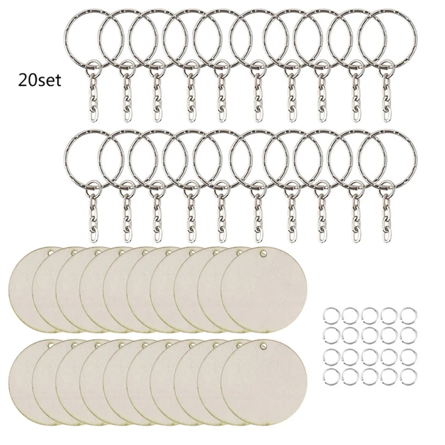 Promotional Wooden Keychains for Laser Marking – IMPRESOMATIC